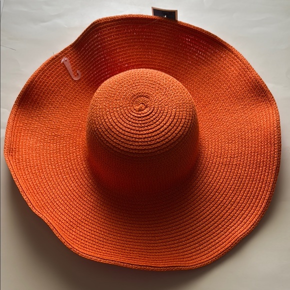 Magid Hats | Accessories | Vibrant Orange Widebrim Hat | Poshmark